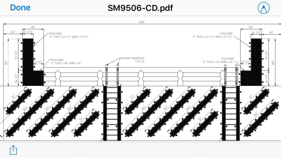 Barge Offloading Fender System - Schuyler Companies